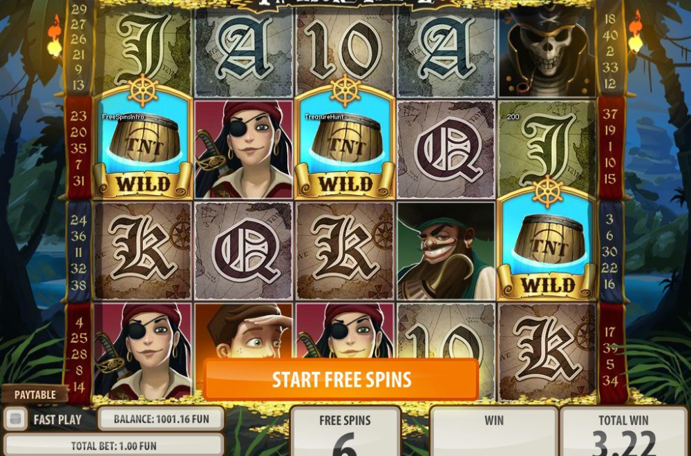 Treasure Island The Best Slots Machines at OneCasino